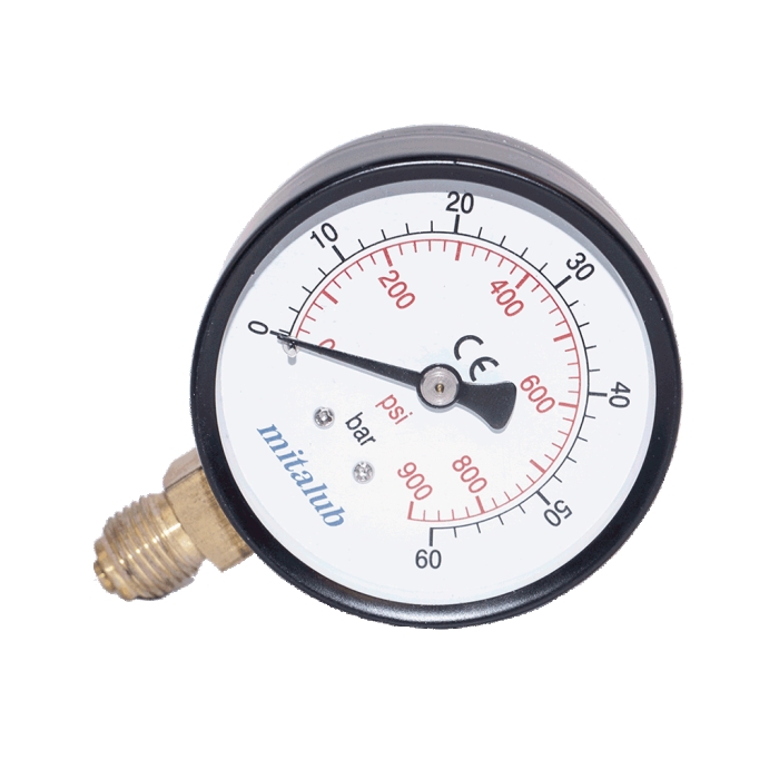 Manometers From The Bottom Of The Metal Housıng