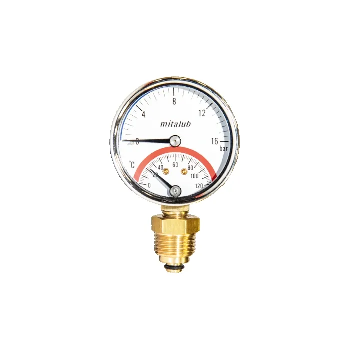 Bottom-mounted Manometers Wıth Thermometers